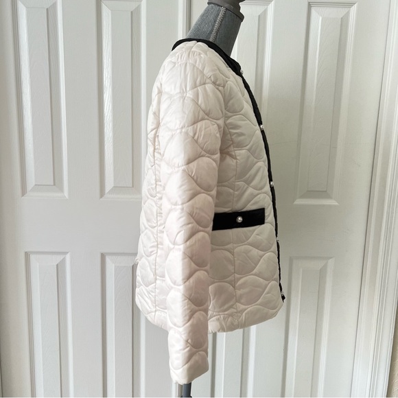kate spade | Jackets & Coats | Kate Spade Horizontal Onion Quilted Crew ...